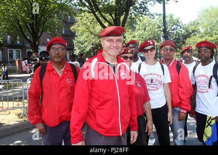 Curtis Sliwa, founder of the Guardian Angels, and Nancy Regula Stock ...