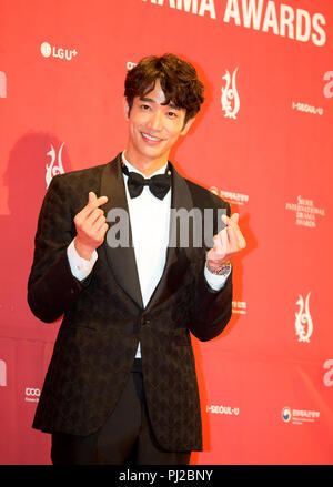 Taiwanese actor, model, and musician Jasper Liu attends an activity in ...