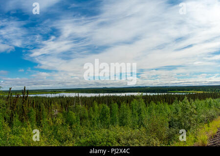 Mackenzie River Delta, NWT, Arctic Canada Stock Photo - Alamy