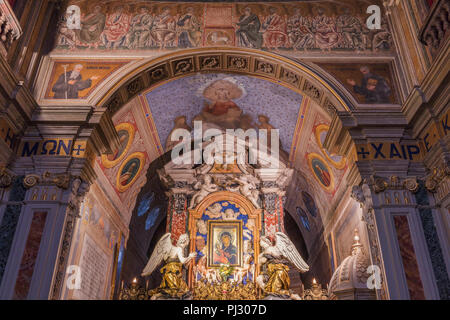 Abbey of Santa Maria di Grottaferrata, Lazio, Italy Stock Photo - Alamy