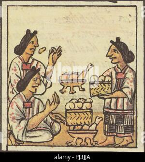 Aztec feast 2 Stock Photo - Alamy