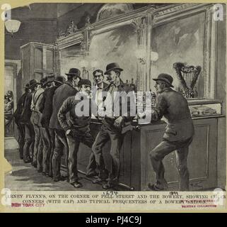 The 'Barney Flynn's bar in Edward Mooney House 1899' refers to a ...