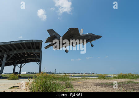 Royal Navy Cmdr. Nathan Gray, test pilot with the F-35 Integrated Test ...