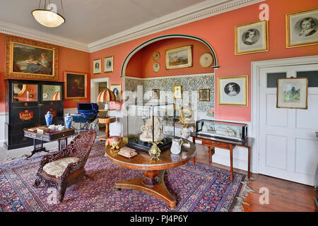 The Victorian Room at Inveraray Castle, Inveraray, Scotland, UK Stock ...