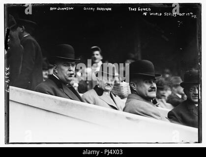 Ban Johnson, Garry Herrman, Thos. Lynch, World Series N.Y., 1911 Oct ...