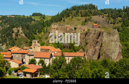 Village of Arlempdes labelled Les Plus Beaux Villages de France, Haute ...