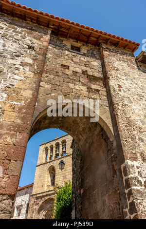 Village of Arlempdes labelled Les Plus Beaux Villages de France, Haute ...
