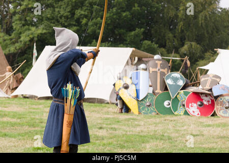 Medieval archer bowman bow and arrow longbow archery archers bows ...