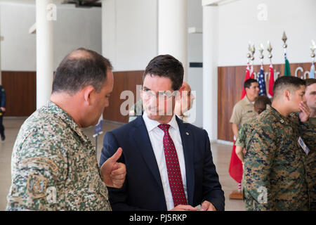 Colombian Naval Infantry Maj. Gen. Ricardo Vargas, the commander of the ...