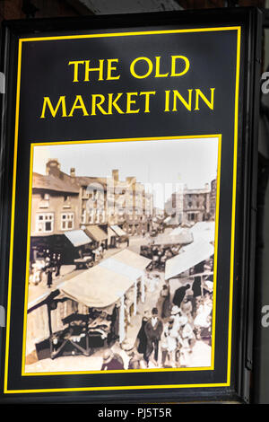 The Market Place in Kettering Stock Photo - Alamy