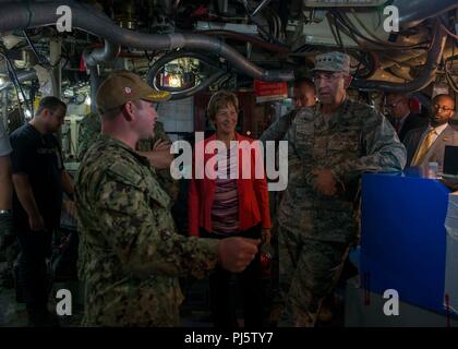 Laura Hyten, wife of Gen. John E. Hyten, U.S. Strategic Command ...