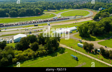 Aerial view of Brands Hatch race circuit, Kent, UK Stock Photo - Alamy