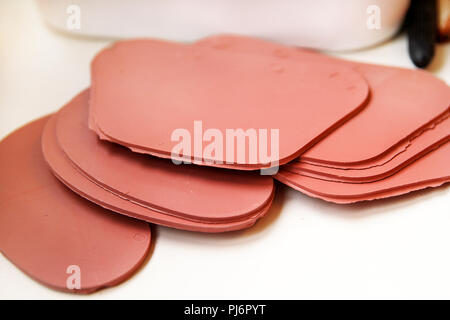 Working with Shellac base plates. Dentures. Dental prosthesis, dentures ...