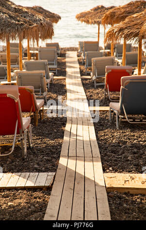 Sunrise At Kamari Santorini Stock Photo: 17265260 - Alamy