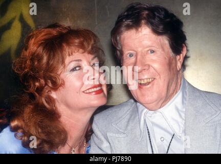 Rudy Vallée and wife Eleanor Norris 1978 Photo By Adam Scull/PHOTOlink ...