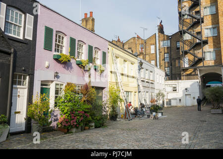 Conduit Mews Paddington London W2 Stock Photo - Alamy