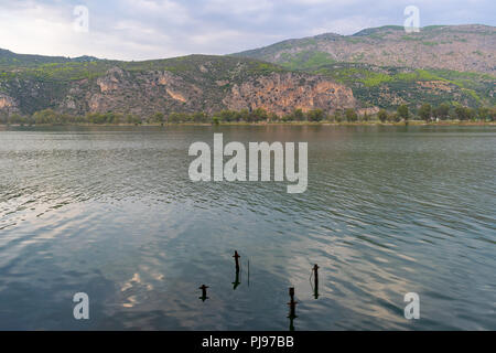 Kaiafas lake in Zacharo, Peloponnisos, Greece Stock Photo - Alamy