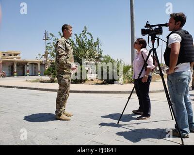 Maj. Gen. James B. Jarrard, commanding general, left, Command Sgt. Maj ...