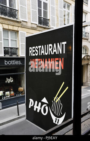 France, Paris, Japanese district, Rue Saint-Anne, Higuma restaurant ...