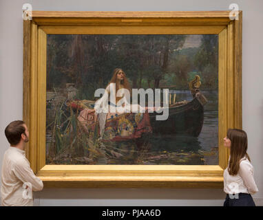 Pre- Raphaelite masterpieces Tate Britain Stock Photo - Alamy