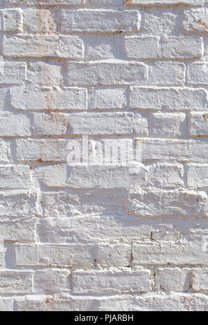 White grunge brick wall background on sunny summer day Stock Photo - Alamy