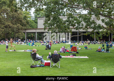The Lawn at Tanglewood in Lenox, MA Stock Photo - Alamy