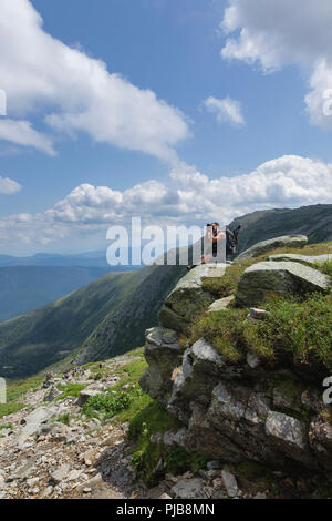 Tuckerman Ravine Trail on Mount Washington in Sargent’s Purchase, New ...