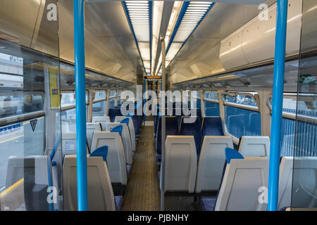 southeastern railway train operating company trains in the platforms at ...