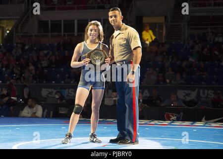 U.S. Marine Corps Cpl. Dakota Honstein (right), a forward observer with ...