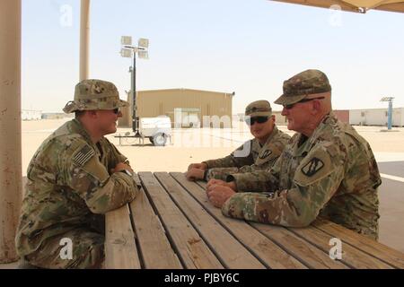 A Soldier of the 155th Armored Brigade Combat Team, Mississippi Army ...