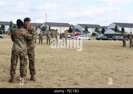 Colonel(COL) Devon Blake, outgoing Commander of the 66th Military ...