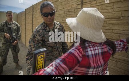 A US Marine Corps Weapons Technician Loads 20mm High Explosive Rounds ...