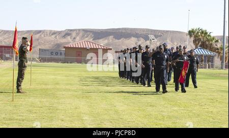Police officers with Marine Corps Logistics Base Barstow Police ...