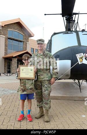 The rear-detachment commander of the 4th Infantry Division at Fort Hood ...