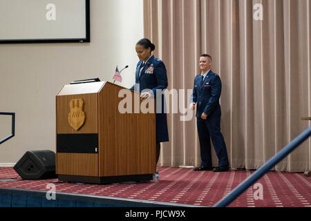 Col. Sara Ann Custer, 2nd Mission Support Group commander, assumes ...