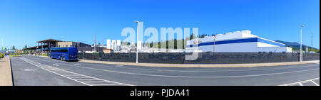 Tillamook, Oregon - Sep 3, 2018 : Tillamook Cheese Factory building, on ...
