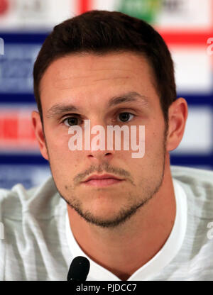 England's Alex McCarthy during a media day at St Georges' Park, Burton ...