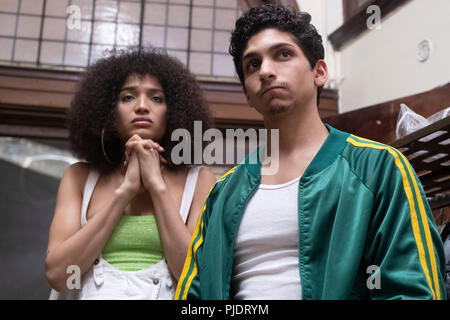 POSE, from left: Indya Moore, Angel Bismark Curiel, Jace Moses, 'Series ...