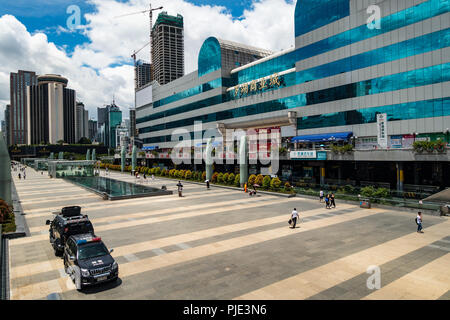 Luohu Commercial City shopping mall exterior in Shenzhen, China Stock ...