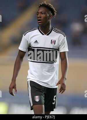 Fulham's Timmy Abraham Stock Photo - Alamy