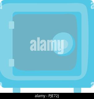 strong box icon over white background, vector illustration Stock Vector ...
