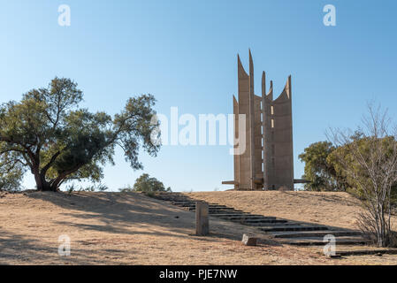 WINBURG, SOUTH AFRICA, JULY 30, 2018: A street scene with businesses ...