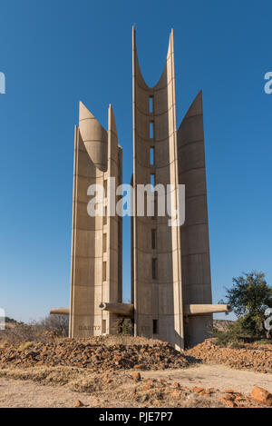 WINBURG, SOUTH AFRICA, JULY 30, 2018: A street scene with businesses ...