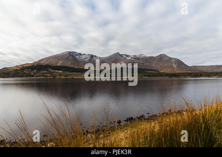 Twelve Bens, Lough Inagh Valley, Connemara, Republic of Ireland Stock ...