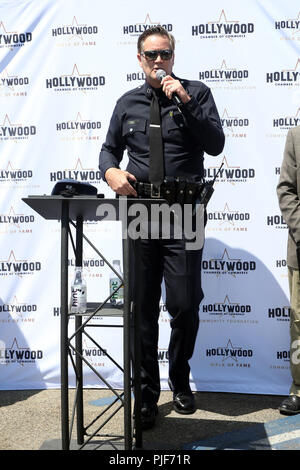 HOLLYWOOD, CA - SEPTEMBER 6: Captain Cory Palka, at Hollywood Chamber ...
