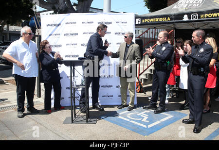 HOLLYWOOD, CA - SEPTEMBER 6: Captain Cory Palka, at Hollywood Chamber ...