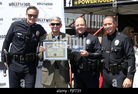 HOLLYWOOD, CA - SEPTEMBER 6: Captain Cory Palka, at Hollywood Chamber ...