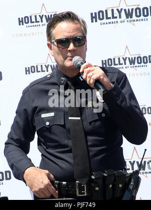 HOLLYWOOD, CA - SEPTEMBER 6: Captain Cory Palka, at Hollywood Chamber ...