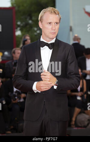 Thorbjørn Harr attending the '22 July' premiere during the Deauville ...