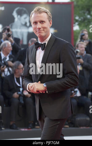 Thorbjørn Harr attending the '22 July' premiere during the Deauville ...